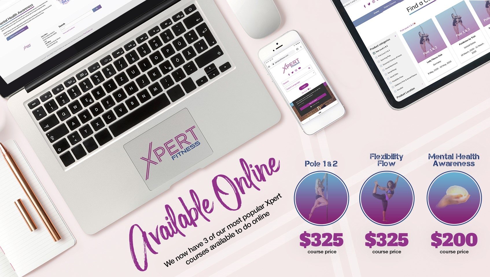 Online XPERT Training Courses | XPERT Fitness